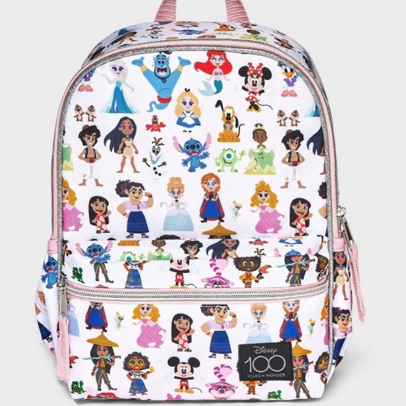 Disney | Accessories | Girls Disney 0 Multi Character Mini Backpack ...